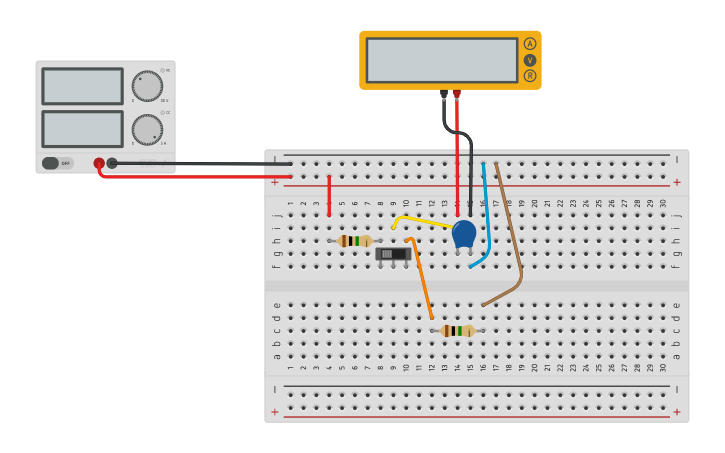 Circuit design Tarea 3 - EA | Tinkercad
