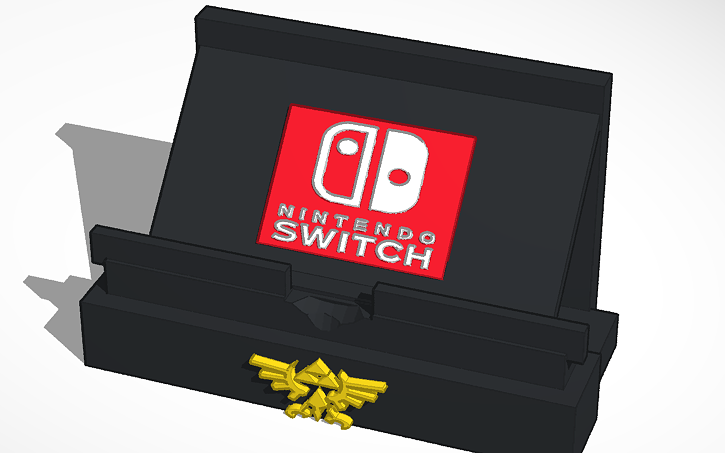 3D design Legend of Zelda Nintendo Switch Stand - Tinkercad