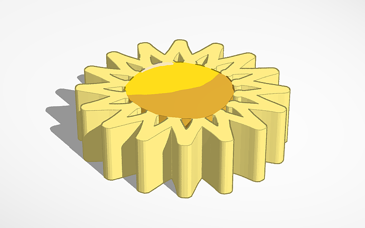 3D design Sun - Tinkercad