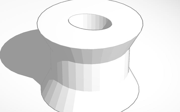 3D design Pulley 1 - Tinkercad