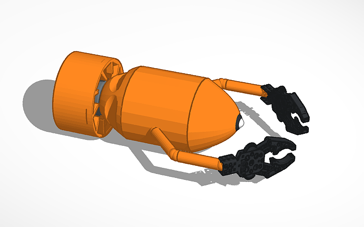 3D design Underwater Drone - Tinkercad