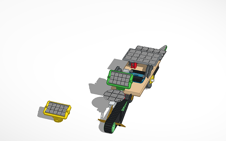 3D design Copy of Doha Create a Solar Powered Invention - Tinkercad