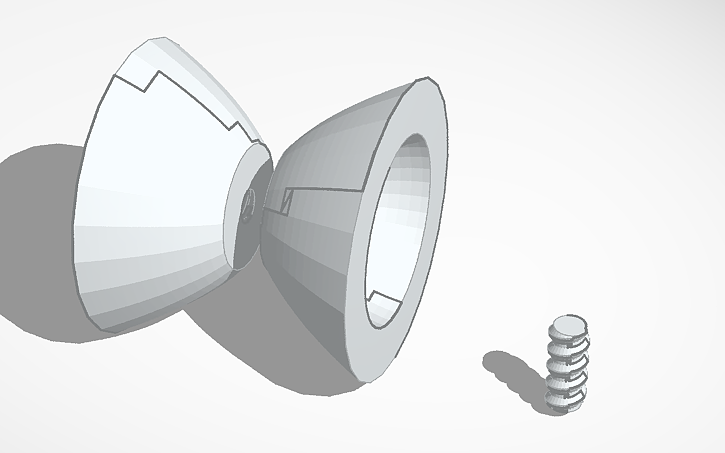 3D design yoyo - Tinkercad