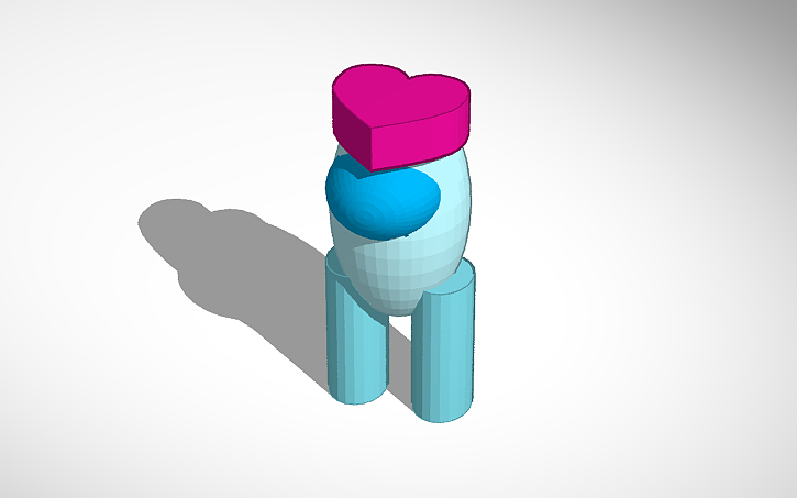 3D design Among us | Tinkercad