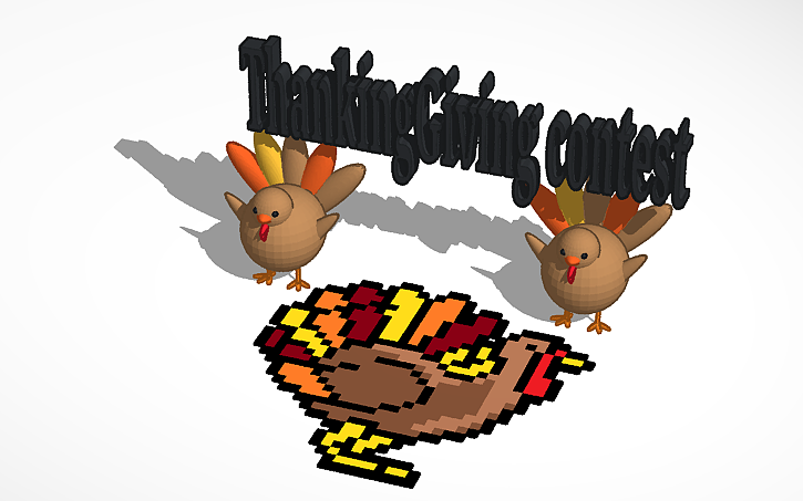 3D design thanksgiving 2020 Contest | Tinkercad