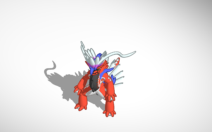3D design Koraidon - Tinkercad