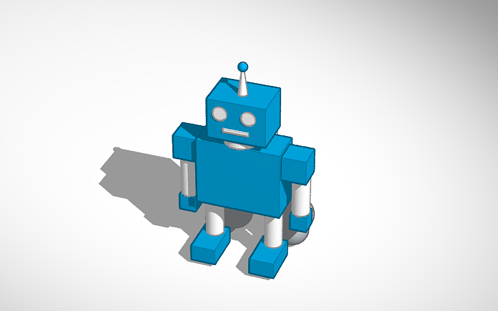 3D design robo - Tinkercad