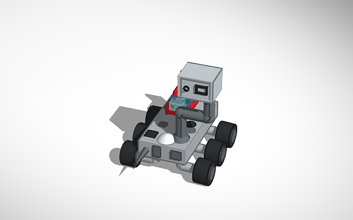 3D design Lunar Rover - Tinkercad