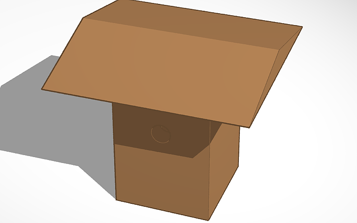 3D design Nest Box - Tinkercad