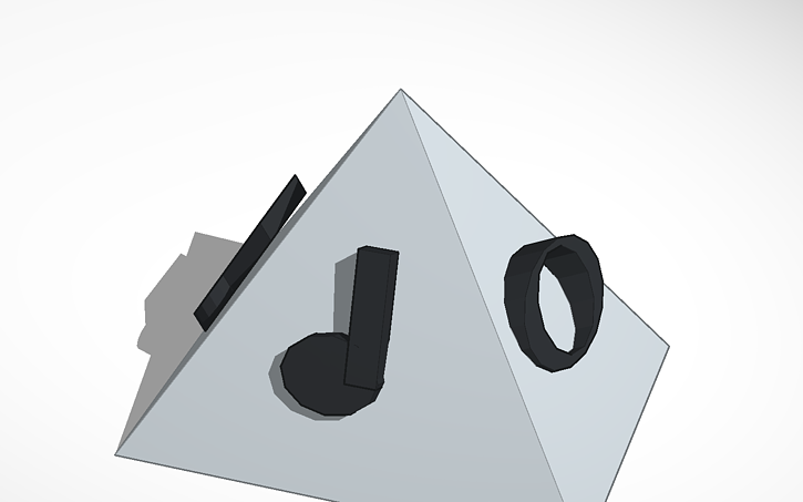 3D design Pyramid of Music | Tinkercad