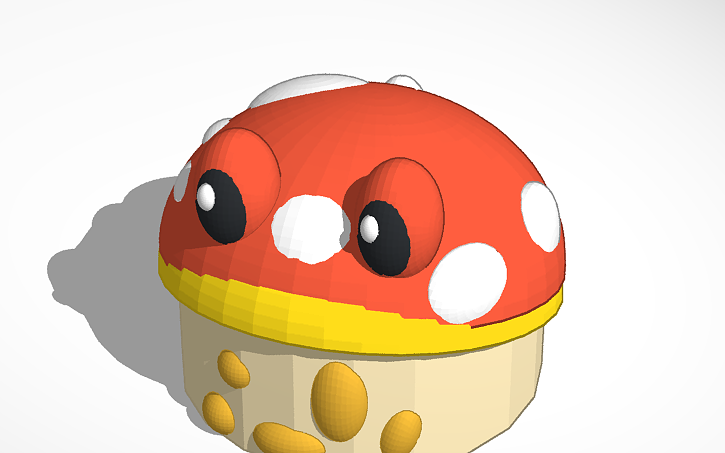 3D design PvZ2: Toadstool | Tinkercad