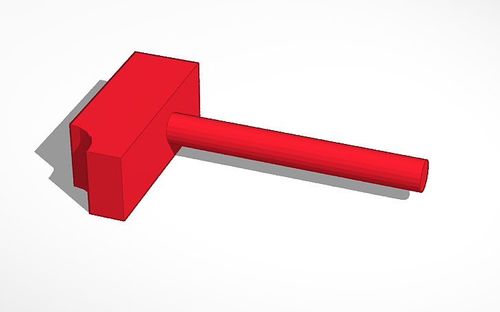 3D design Hammer | Tinkercad