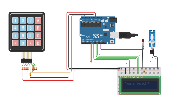 Circuit design Password - Tinkercad