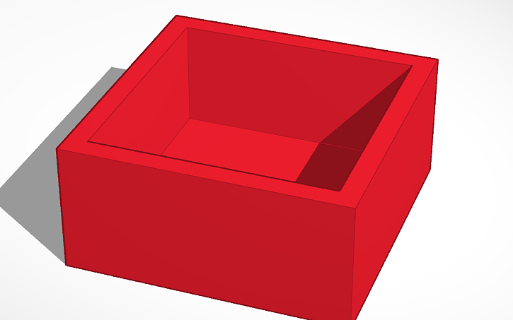 3D design A Simple Box - Tinkercad