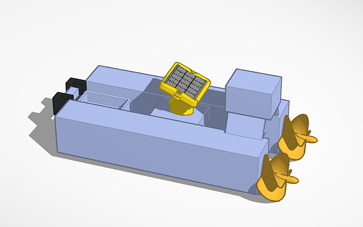 3D design Clearbot - Tinkercad