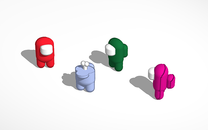3D design among us | Tinkercad