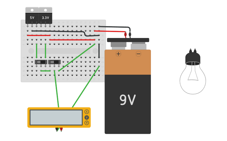 Circuit design Power Supply | Tinkercad