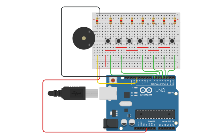 Circuit design Notas | Tinkercad