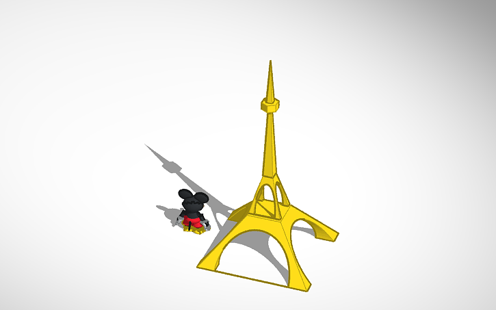 3D design Copy of paris | Tinkercad