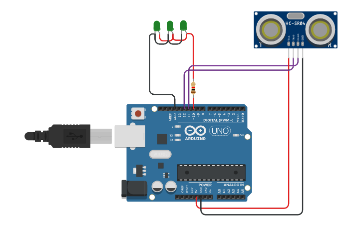 Circuit design Analog Input Output with Arduino - Tinkercad
