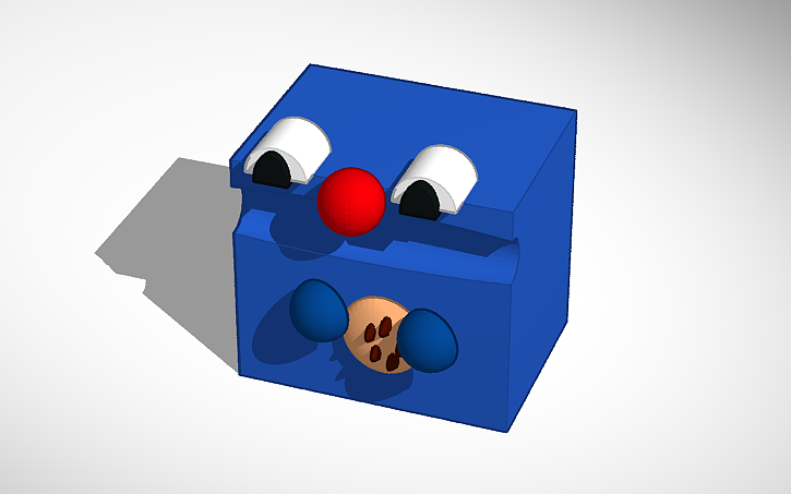 3D design Cookie Monster Reimagined | Tinkercad
