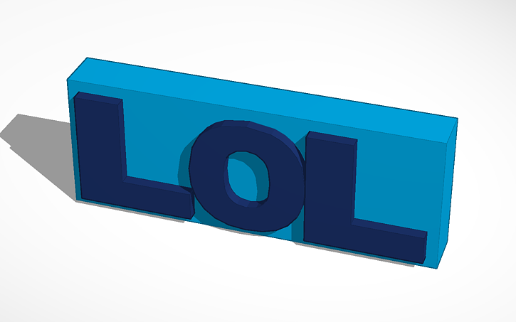 3D design Worst Sign Ever - Tinkercad