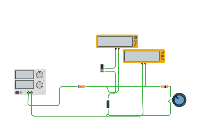 Circuit design Zener Voltage Regulator | Tinkercad