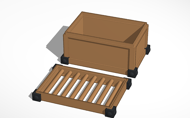 3D design Reimu Hakurei's Donation Box - Tinkercad