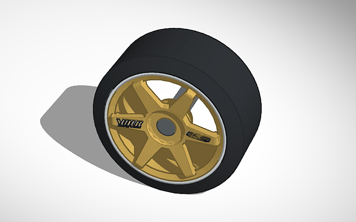 3D design Rays Volk TE37 Saga | Tinkercad