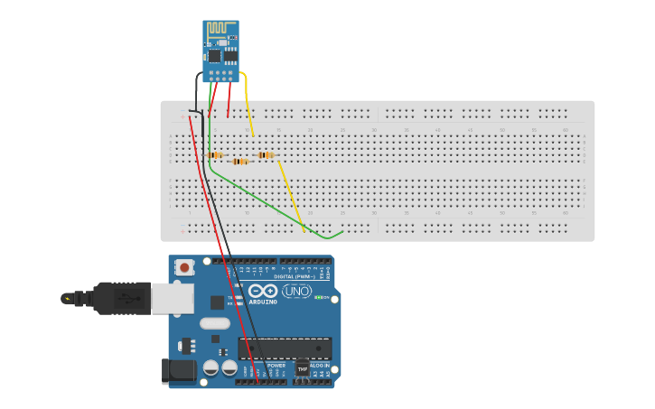Circuit Design Esp8266 Thingspeak Test Tinkercad