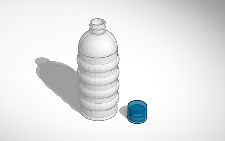 3D design Bottle - Tinkercad
