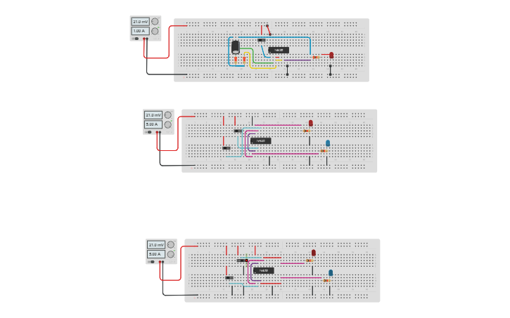 Circuit design Bodacious Rottis - Tinkercad