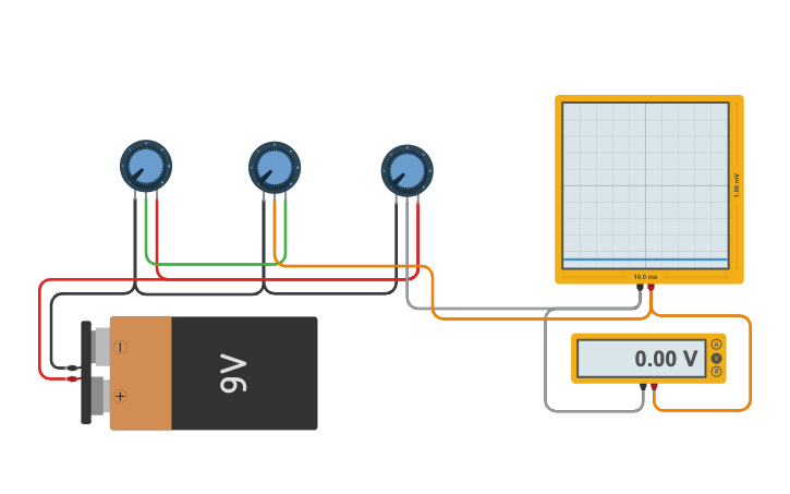 Circuit design Analog Computer - Tinkercad