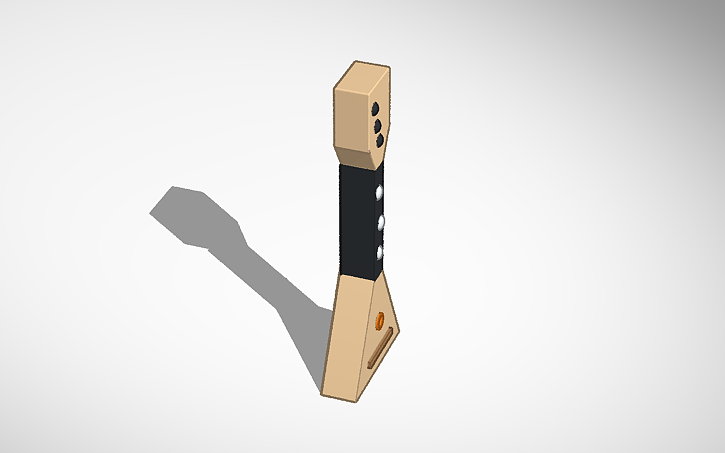 3D design музыкальный инструмент - Tinkercad