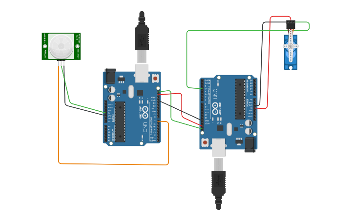 Circuit Design I2c Communication Tinkercad