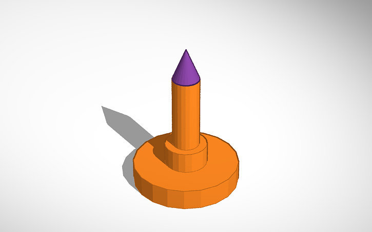 3D design Raspberry PI 4 (Foot) - Tinkercad