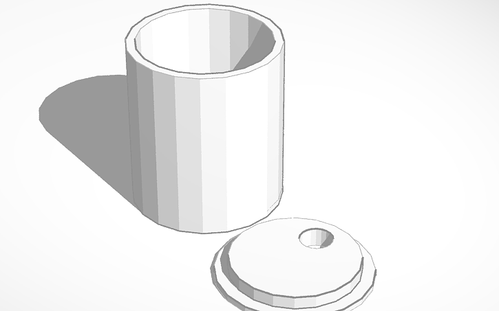 3D design Straw Cup - Tinkercad