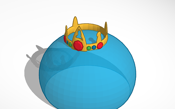 3D design King Slime - Tinkercad