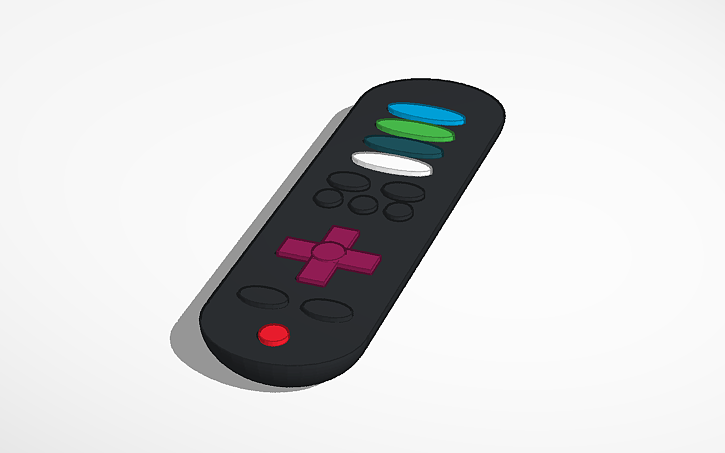 3D design remote - Tinkercad
