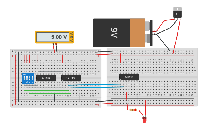 Circuit design Circuito de Alarma - Tinkercad