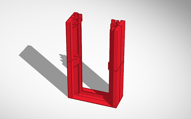 3D design DMD P4 Arcade Marquee (52x15) | Tinkercad