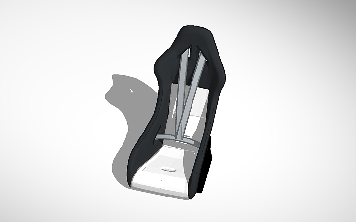 3D design Custom Race Seats (colorable) | Tinkercad