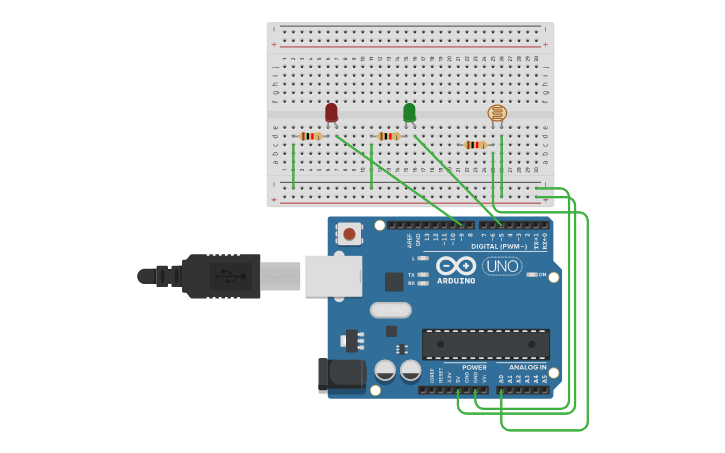 Circuit Design Second Circuit Tinkercad