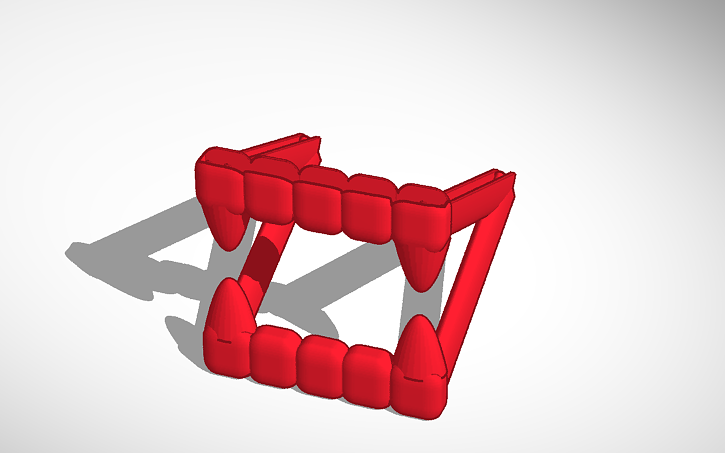 3D design Fangs - Tinkercad