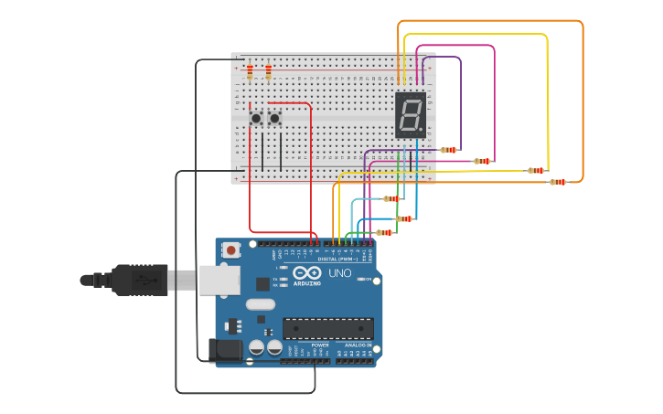 Circuit design Exercise 1 | Tinkercad