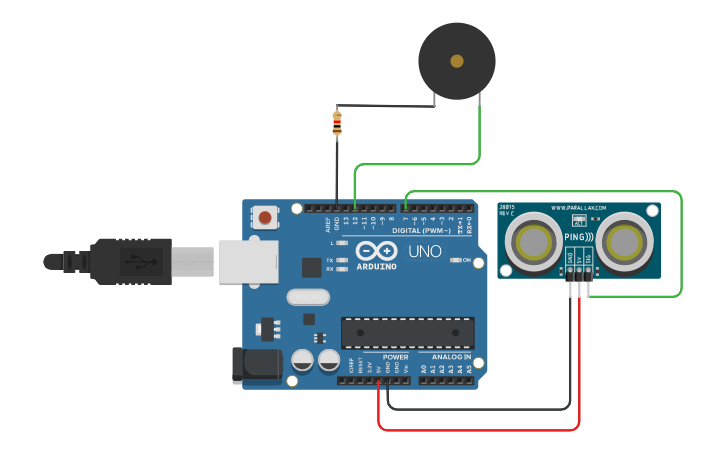 Circuit design Pemrograman I/O-Deanofa Chandra | Tinkercad