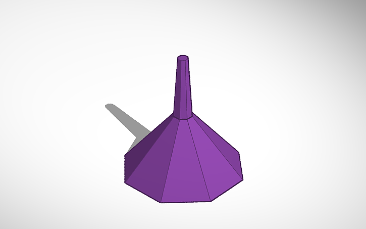 3D design Funnel - Tinkercad