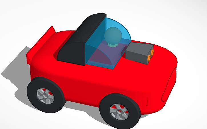 3D design Cool Car - Tinkercad
