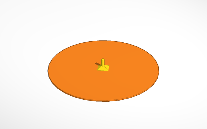 3D design 3d scanning turn table top - Tinkercad