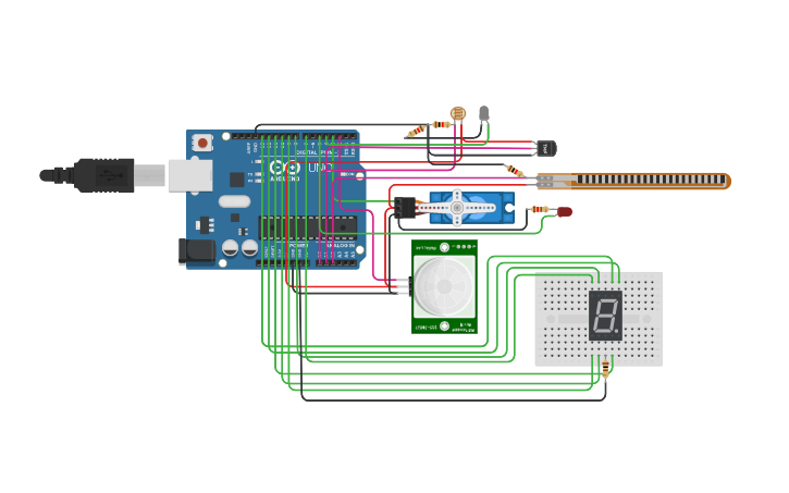 Circuit Design Midterm Exam Tinkercad